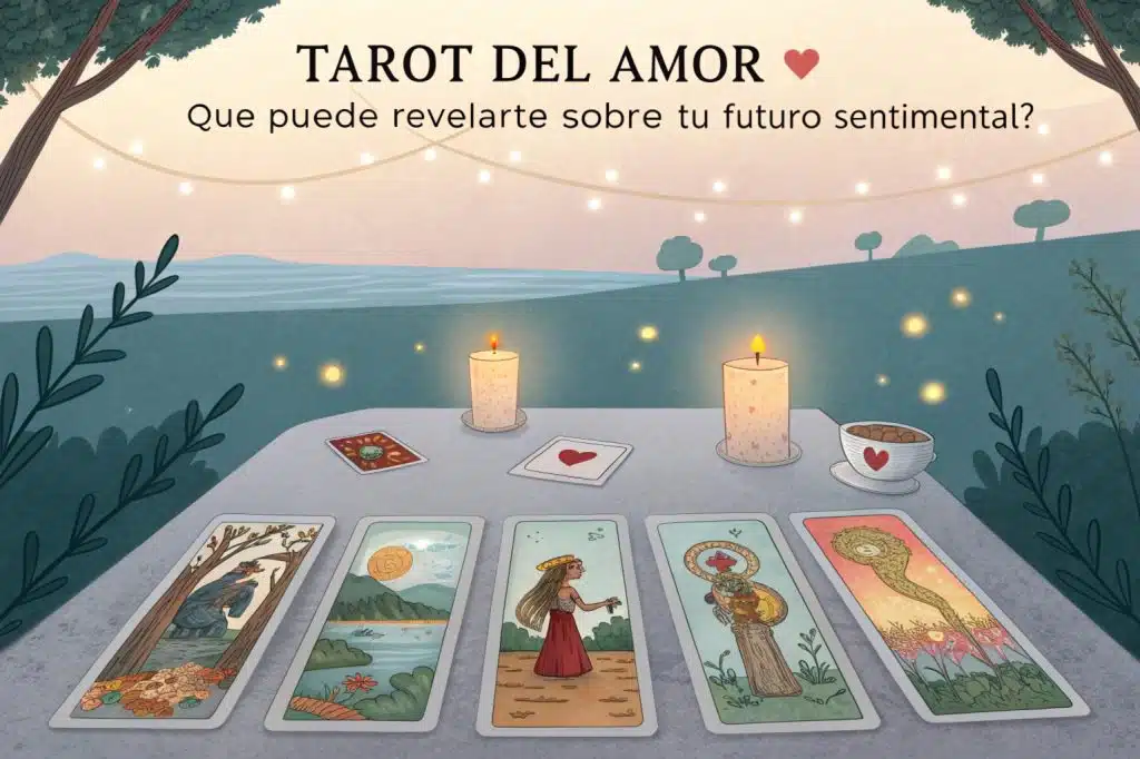 Tarot del amor: ¿Qué puede revelarte sobre tu futuro sentimental?